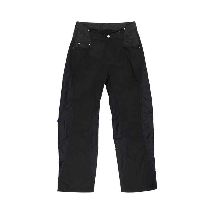 Buy Ader Error Semi-Oversized Fit Pants 'Black' - BO01SSBT0104BK | GOAT