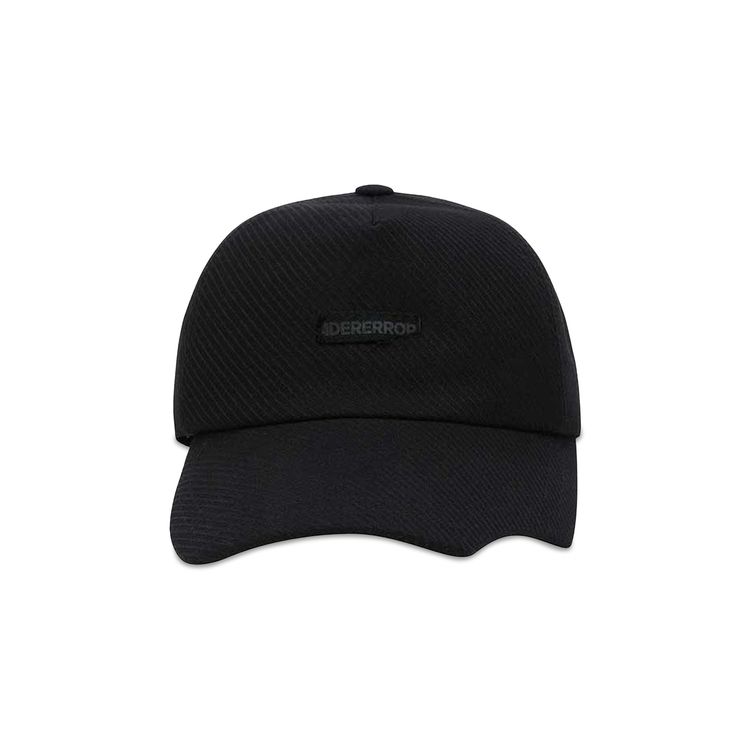 Buy Ader Error Wool 5 Panels Cap 'Black' - BO01SSHW0202BK | GOAT