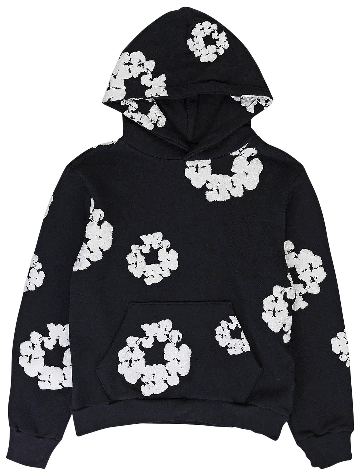 Buy Denim Tears Wreath Hoodie 'Black' - 05650 10004DTWHB BLAC | GOAT