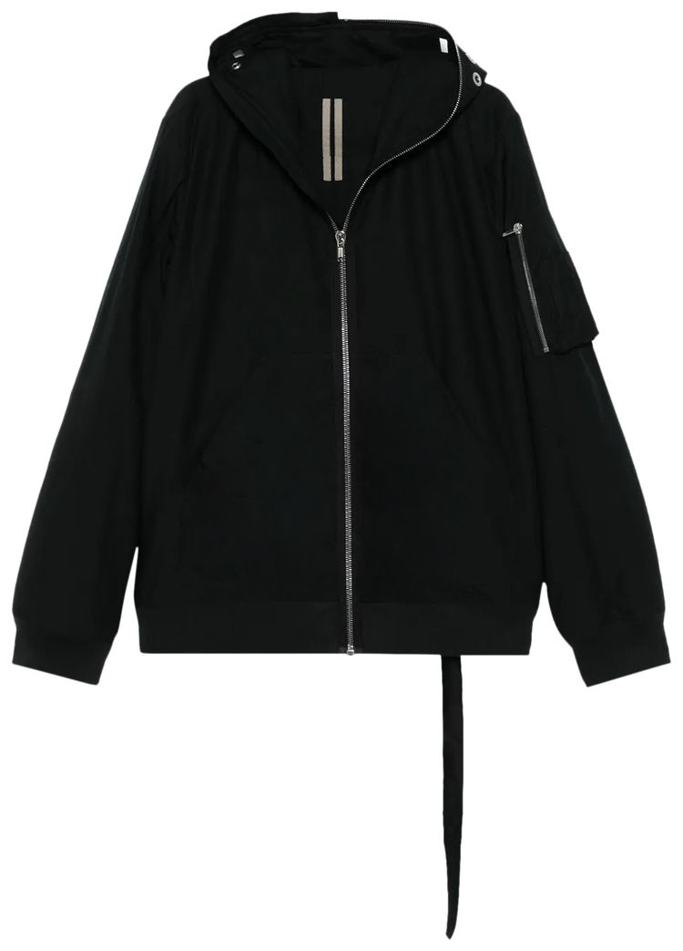 Buy Rick Owens DRKSHDW Gimp Flight Bomber Jacket 'Black' - DU01E3772 NR ...