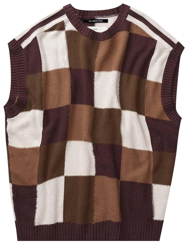 Buy Song for the Mute Oversized Vest 'Multicolor' - 251 UKT021 CHCKMLT ...