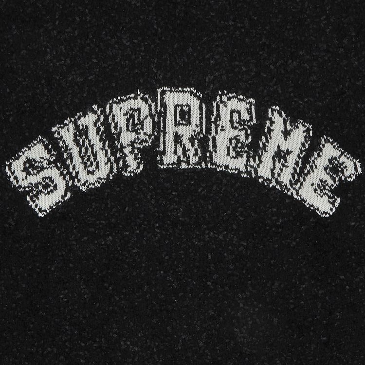 Buy Supreme Textured Arc Sweater 'Black' - SS25SK31 BLACK | GOAT