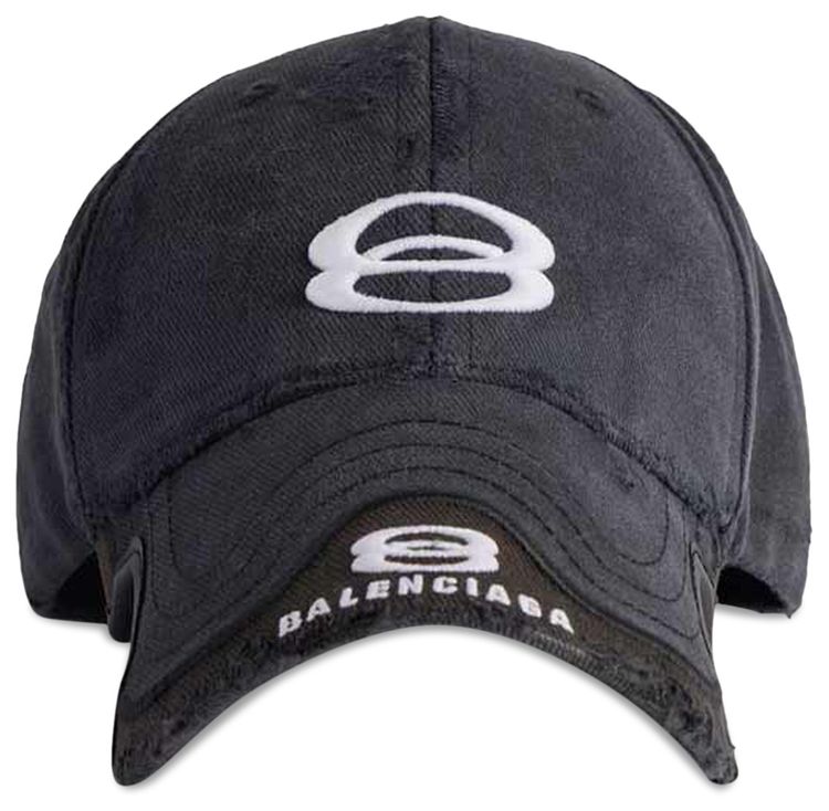 Buy Balenciaga Double Unity Cap 'Black/White' - 808790 410B2 1078 | GOAT