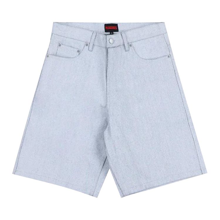 Buy Pleasures Whiteout Baggy Jorts 'Off White' - P25SP031 OFF | GOAT