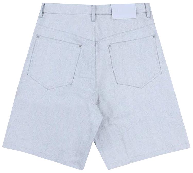 Buy Pleasures Whiteout Baggy Jorts 'Off White' - P25SP031 OFF | GOAT