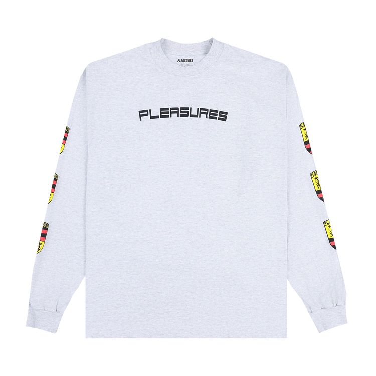 Buy Pleasures Fast Life Long-Sleeve 'Ash Grey' - P25SP058 ASH | GOAT