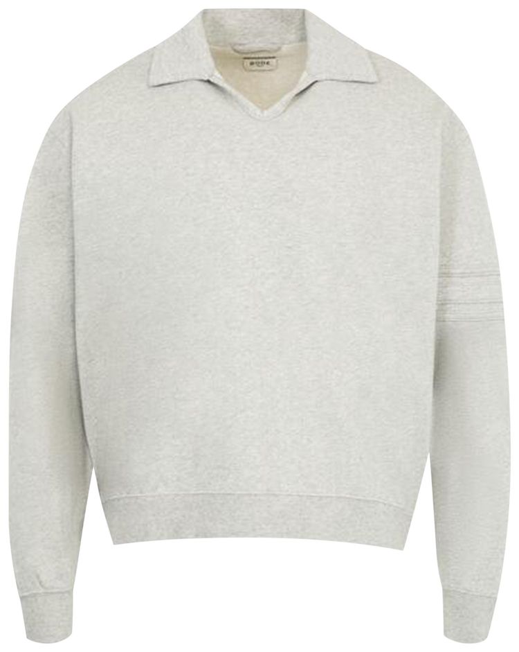 Buy Bode Heathered Polo 'Grey' - MRS25CS058 | GOAT