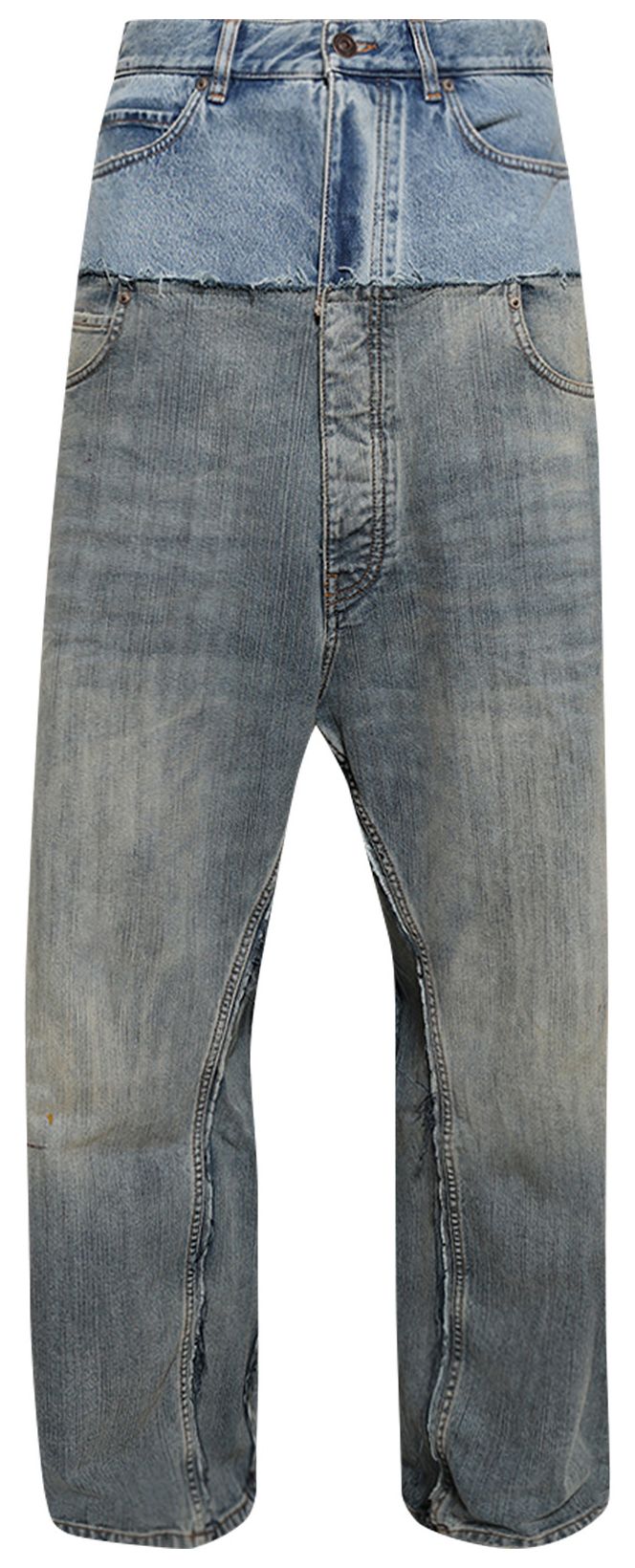 Buy Balenciaga Cut-Up Pants 'Iced/Stained' - 805094 TRW90 3969 | GOAT AU