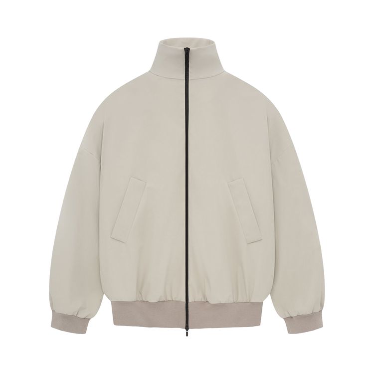 Buy Fear of God High Neck Track Jacket 'Cement' - FGE230 327PON 024 | GOAT