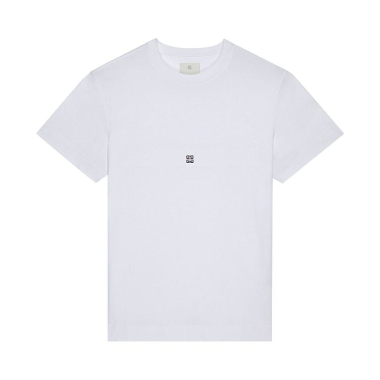 Buy Givenchy Slim Fit T-Shirt 'White' - BM716G3YCD 100 | GOAT