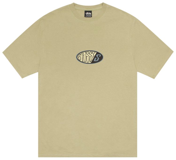 Buy Stussy Pitstop Tee Pigment Dyed 'Elm' - 1905134 ELM | GOAT