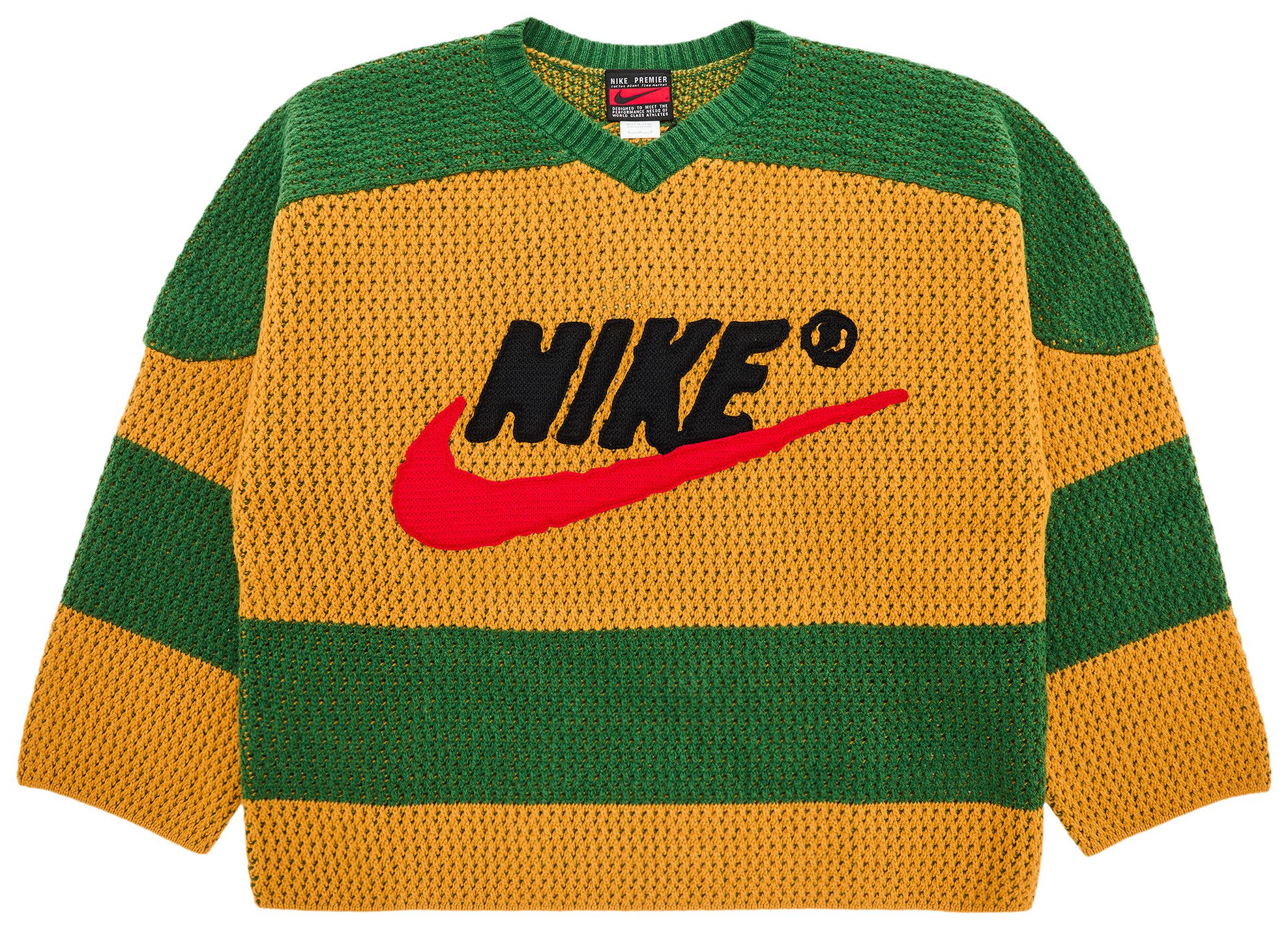 Buy Nike x Cactus Plant Flea Market Crochet Hockey Sweater 'Chutney ...