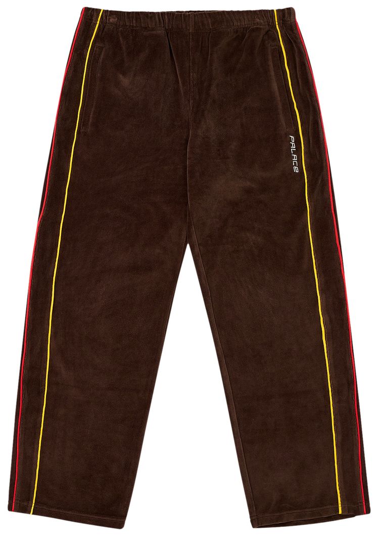 Buy Palace Piped Velour Jogger 'Fox' - P28JG007 | GOAT
