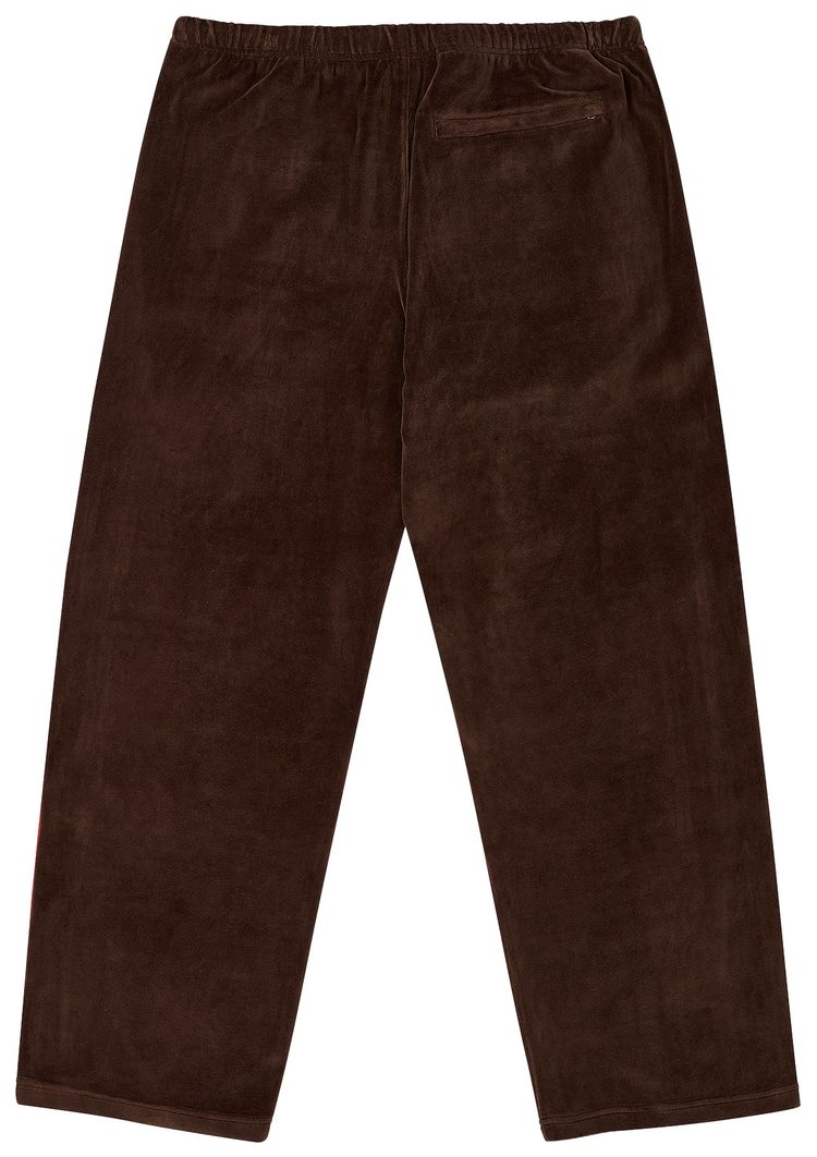 Buy Palace Piped Velour Jogger 'Fox' - P28JG007 | GOAT
