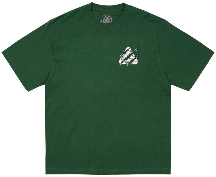 Buy Palace Ripped Tri T-Shirt 'Racey Green' - P28TS025 | GOAT