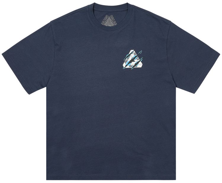 Buy Palace Ripped Tri T-Shirt 'Navy' - P28TS054 | GOAT