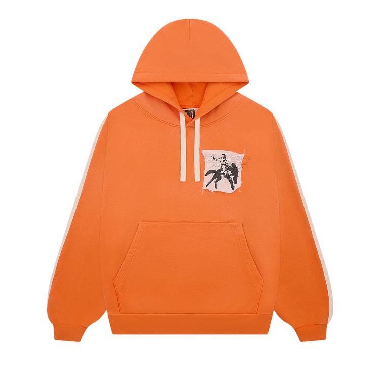 Buy Sp5der 5star Rodeo Hoodie 'Orange' - 02406 1SS2504S5RHO ORAN | GOAT