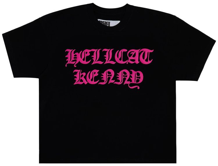 Buy Sp5der Hellcat Kenny Tee 'Black' - 02406 1SS2504SHKTB BLAC | GOAT