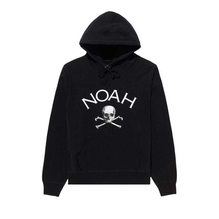 Buy Noah Jolly Roger Core Logo Hoodie 'Black' - SS202SS25 BLAC | GOAT