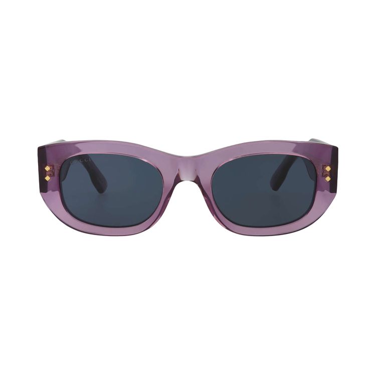 Buy Gucci Square Sunglasses 'Violet/Blue' - GG1215S 003 | GOAT