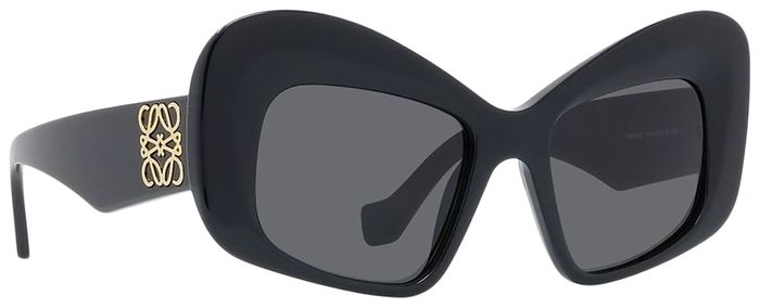 Buy Loewe Cat Eye Sunglasses 'Black/Smoke' - LW40128I 01A | GOAT