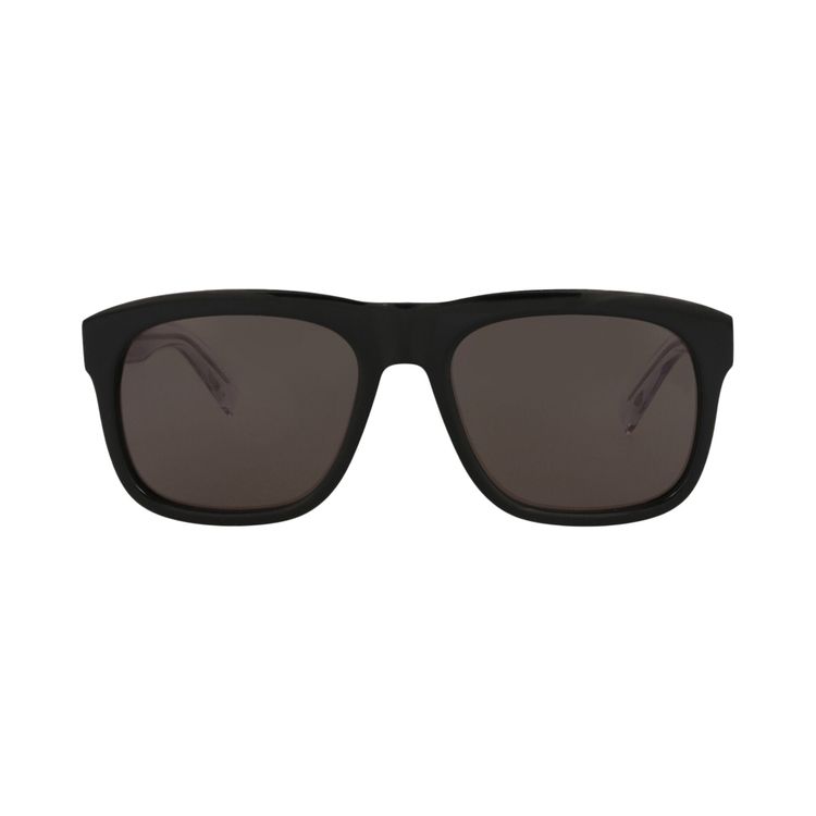 Buy Saint Laurent Square Sunglasses 'Black/Crystal' - SL 558 001 | GOAT