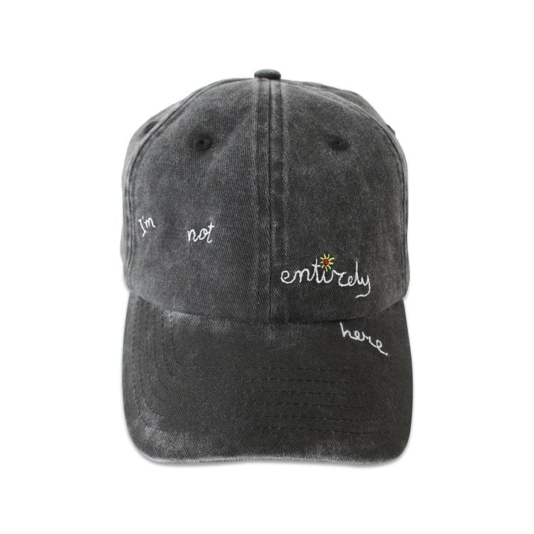 Buy Jungles Not Entirely Here Cap 'Black' - C NEH BLAC | GOAT