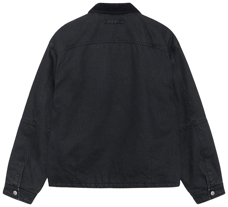 Buy Stussy Workgear Jacket 'Black' - 115785 BLAC | GOAT