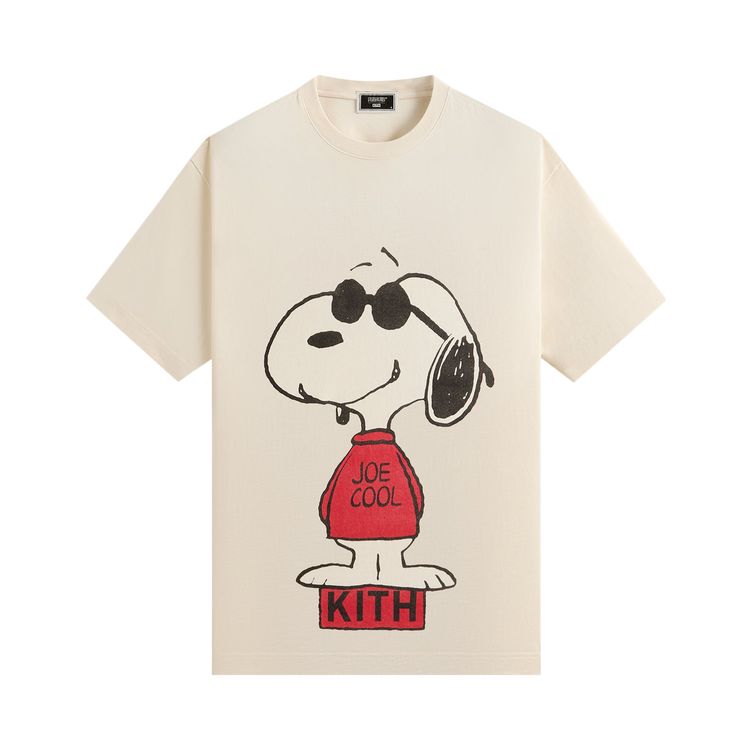 Buy Kith For Peanuts Joe Cool Vintage Tee 'Sandrift' - KHM033412 104 | GOAT