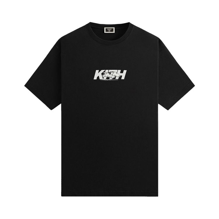 Buy Kith For Peanuts Snoopy Run Fast Logo Tee 'Black' - KHM033391 001 ...