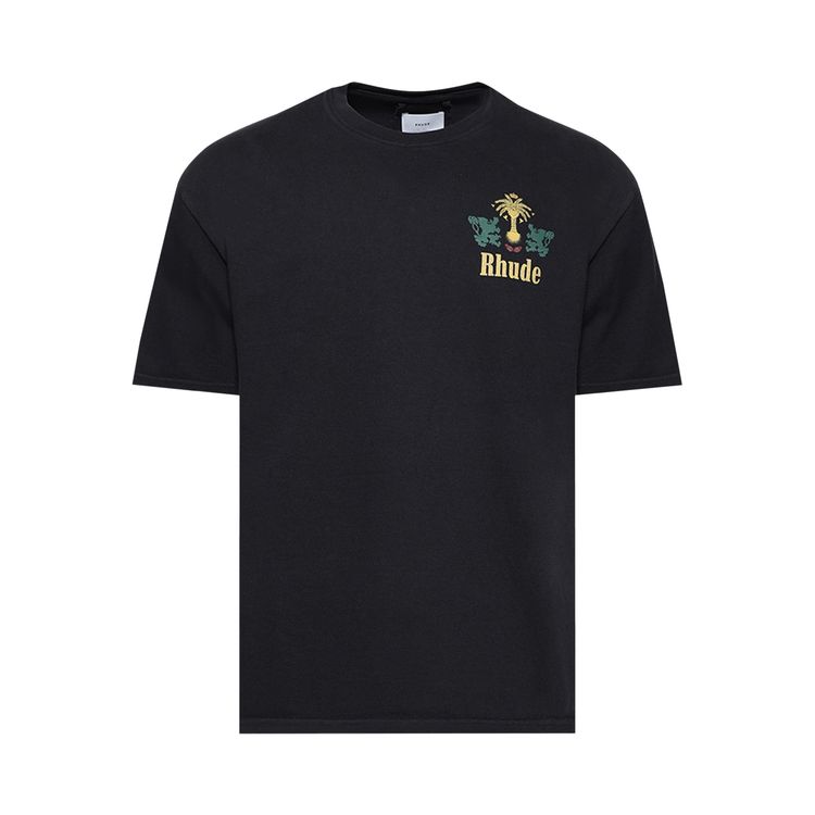 Buy Rhude Tabaco Tee 'Vintage Black' - SS25TT090122306 | GOAT