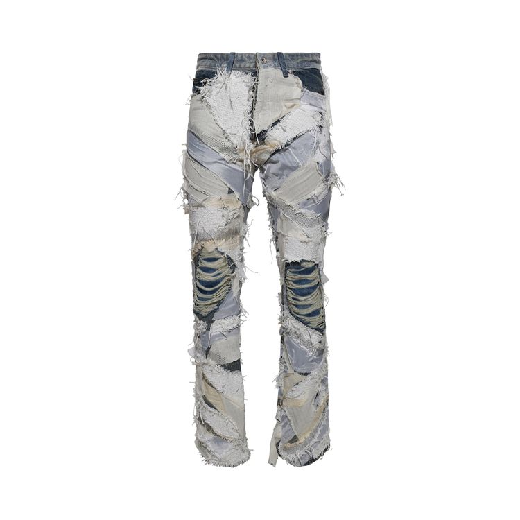 Buy Who Decides War Beach Sand Denim 'Cloud' - 1120660001SS25 CLOU | GOAT