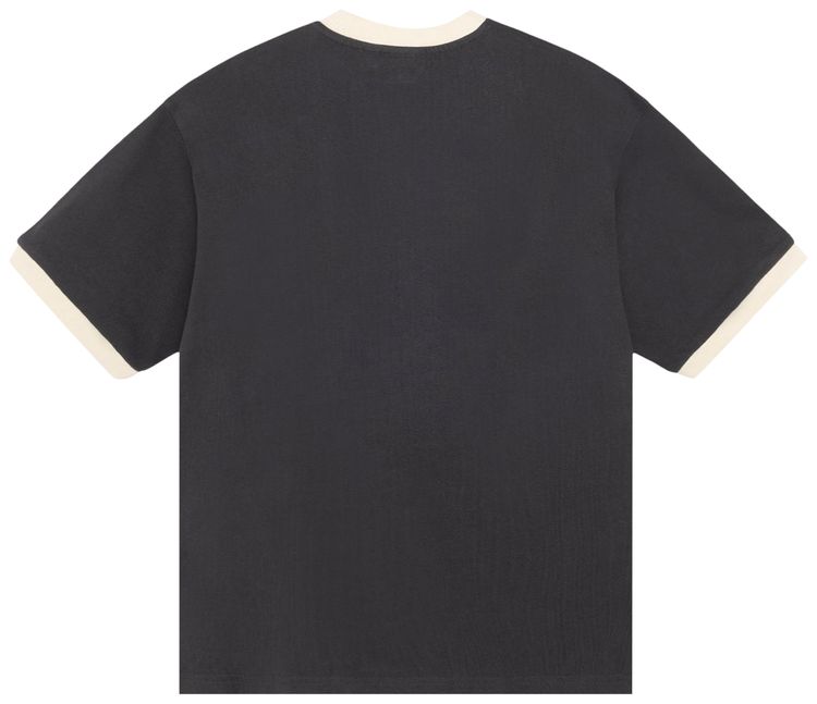 Buy Stussy Sport Ringer Tee 'Black' - 1140365 BLAC | GOAT