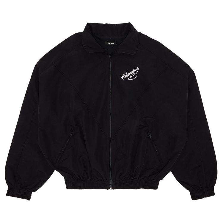 Buy Willy Chavarria Ruff Rider Track Jacket 'Black' - WCJKT0014 001 ...