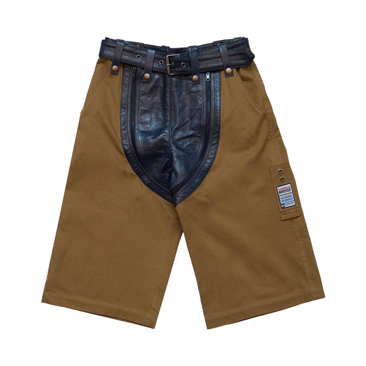 Buy Martine Rose Zip Chap Utility Shorts 'Natrual' - 549LP14525 NATR | GOAT