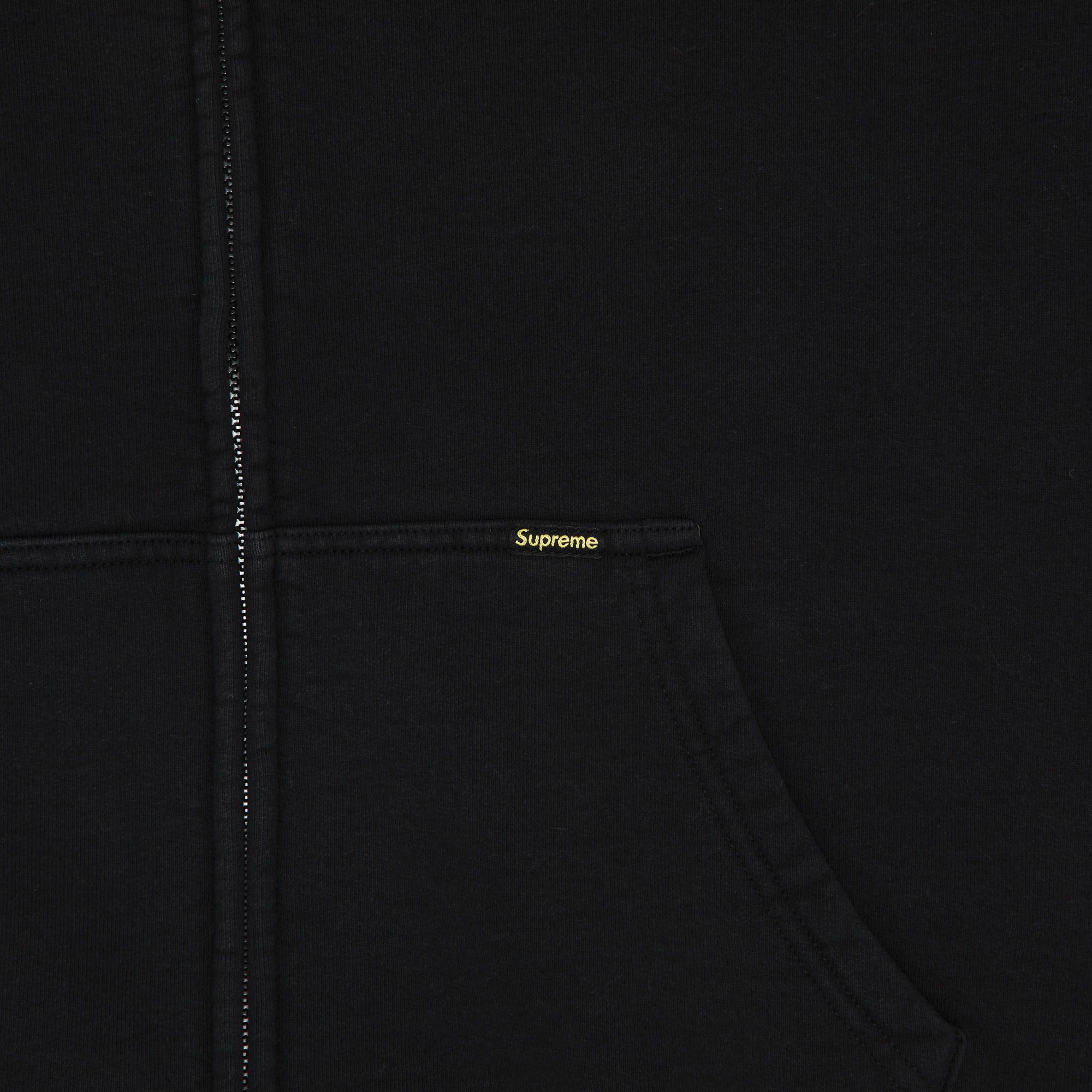 Buy Supreme Work Zip Up Hooded Sweatshirt 'Black' - SS25SW59 Buy Supreme Work Zip Up Hooded Sweatshirt 'Black' - SS25SW59