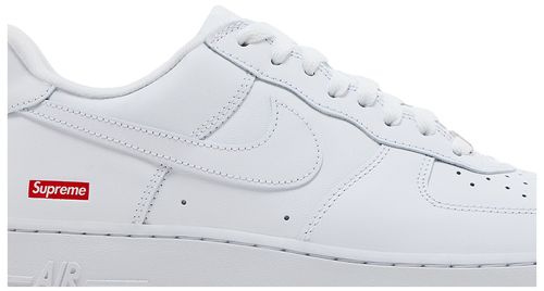 Buy Supreme x Nike Air Force 1 Low 'Box Logo - White' - CU9225 100 | GOAT