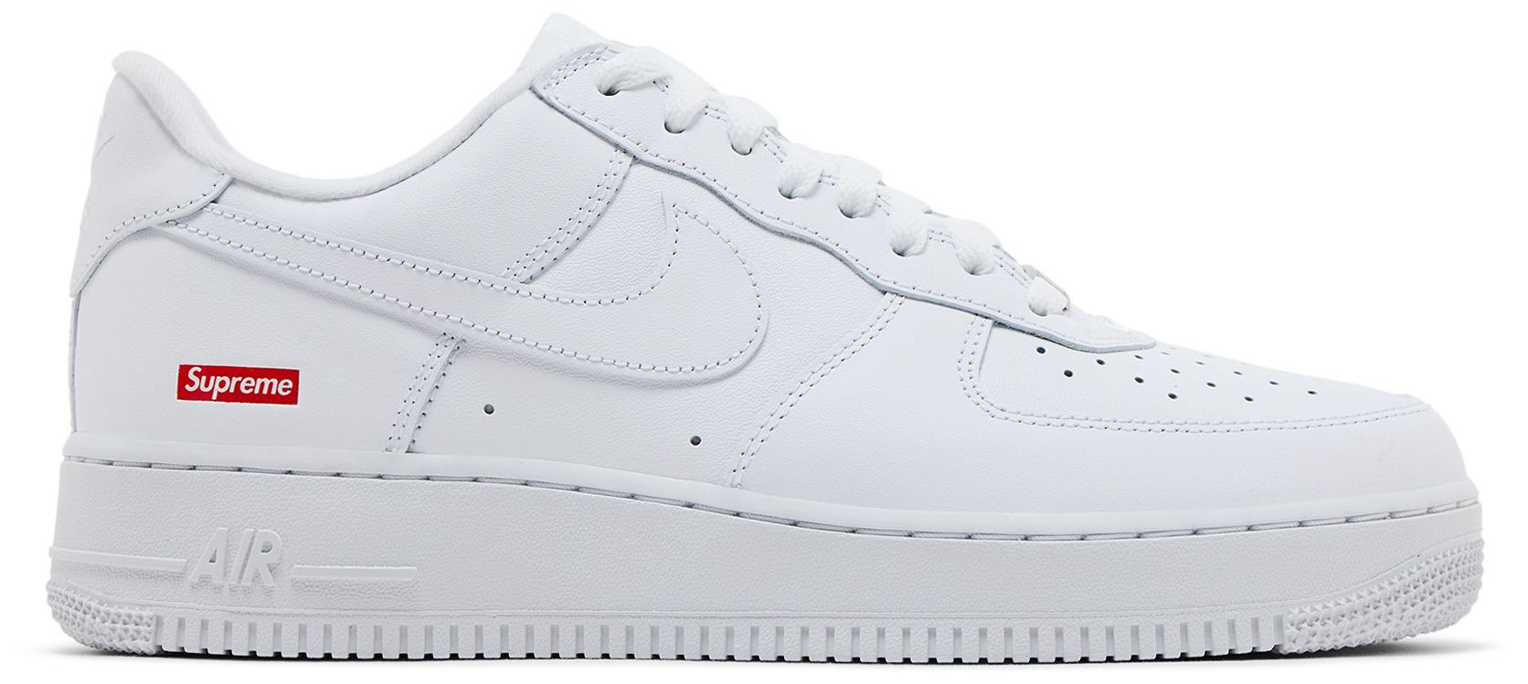 Buy Supreme x Nike Air Force 1 Low 'Box Logo - White' - CU9225 100 | GOAT