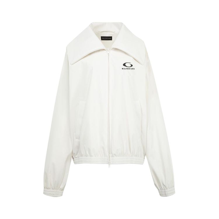 Buy Balenciaga Tracksuit Jacket 'Dirty White' - 831513 TR031 9012 | GOAT