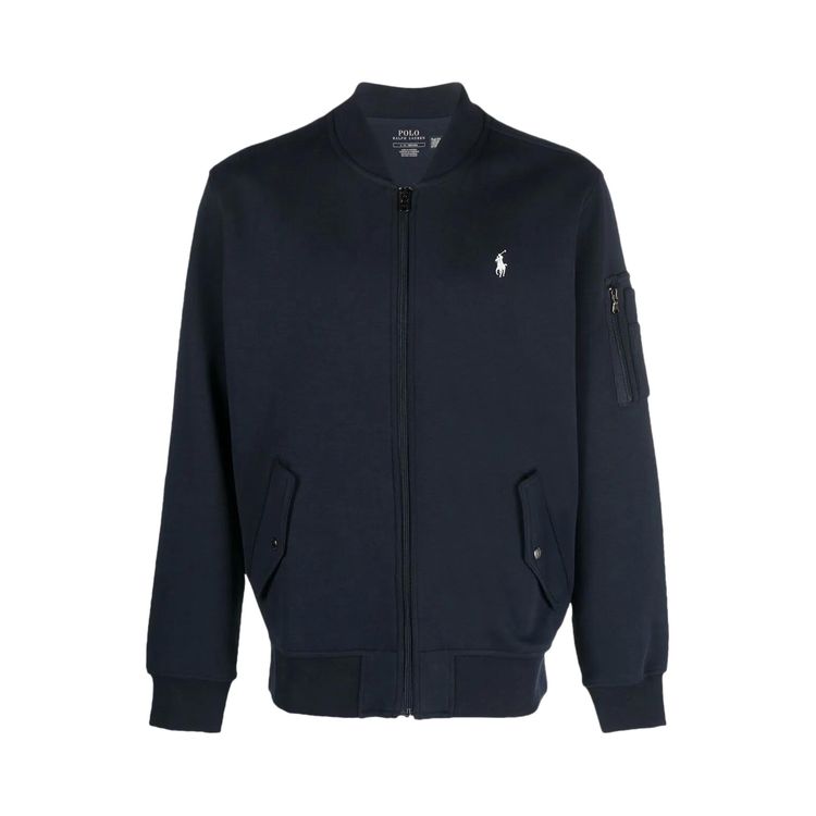 Buy Polo Ralph Lauren Long-Sleeve Double Knit Tech Full Zip Bomber ...