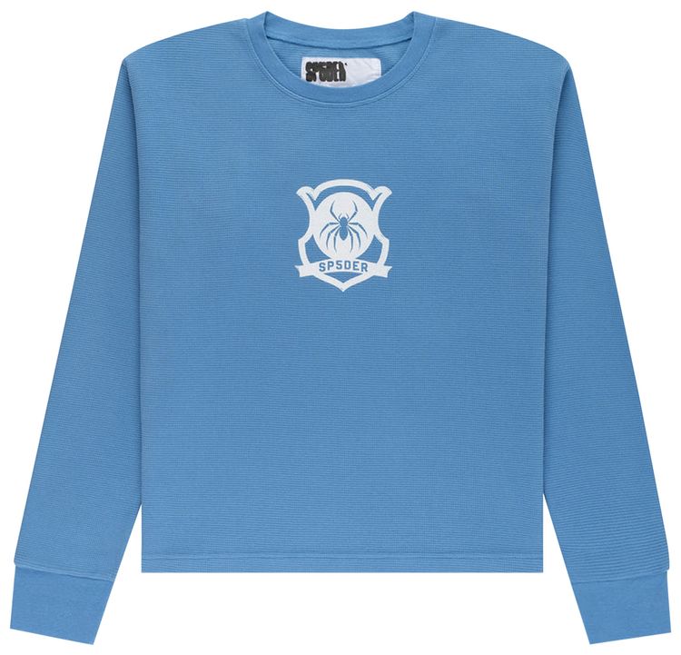 Buy Sp5der Beckham Thermal 'Dusty Blue' - KN001SS25DBL | GOAT
