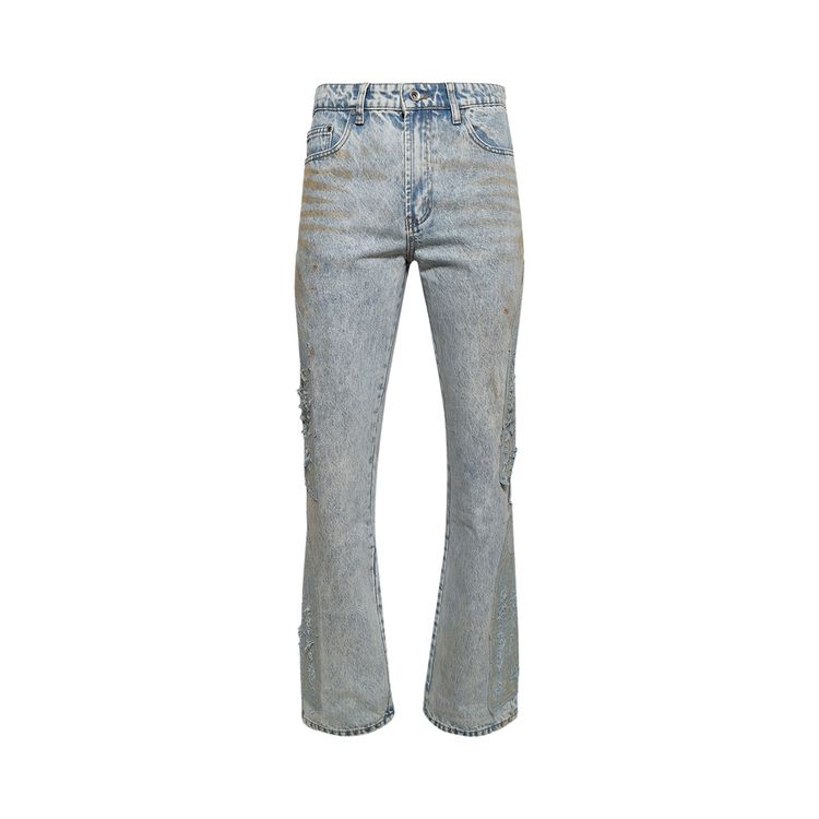 Buy Who Decides War Mechanic Signature Pants 'Denim' - 1120840009SS25 ...