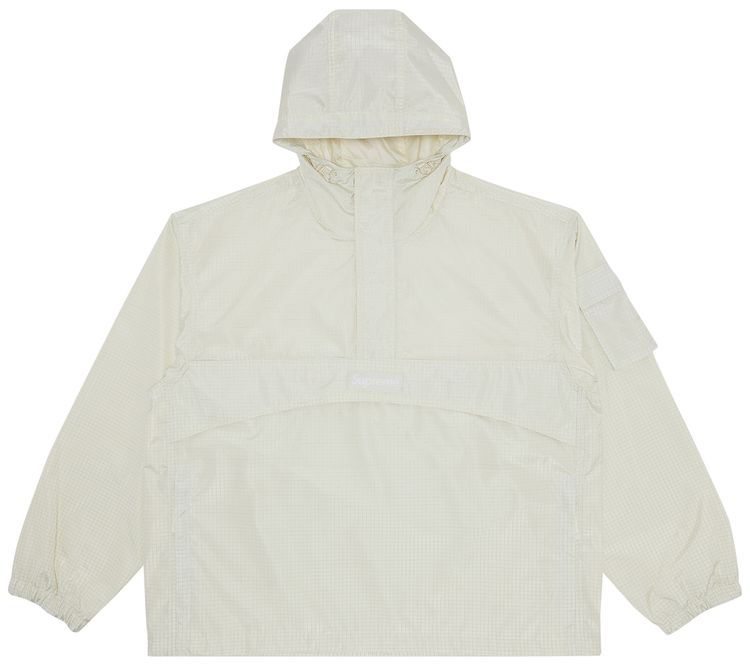 Buy Supreme Reflective Ripstop Anorak 'White' - SS25J46 WHITE | GOAT