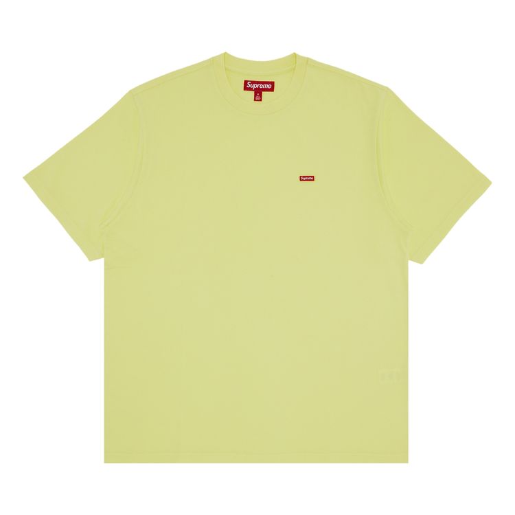 Buy Supreme Small Box Tee 'Bright Yellow' - SS25KN2 BRIGHT YELLOW | GOAT