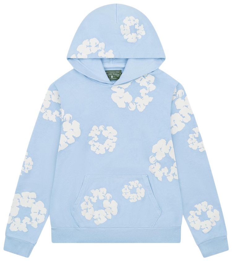Buy Denim Tears The Cotton Wreath Sweatshirt Powder Blue