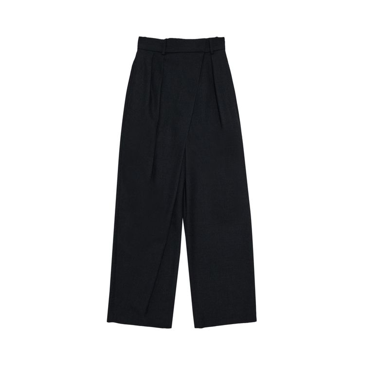 Buy Loewe Wrap Trousers 'Anthracite Melange' - S540Y04XIG 8472 | GOAT