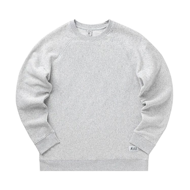 Buy Sporty & Rich Runner Soft Crewneck 'Heather Grey' - ST082606139GY03 ...