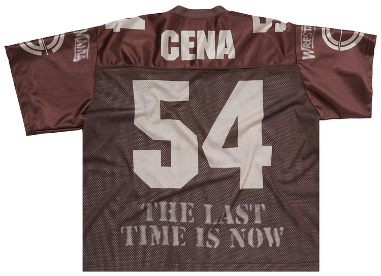 Buy Cactus Jack by Travis Scott x WWE Last Time Jersey John Cena 'Brown ...