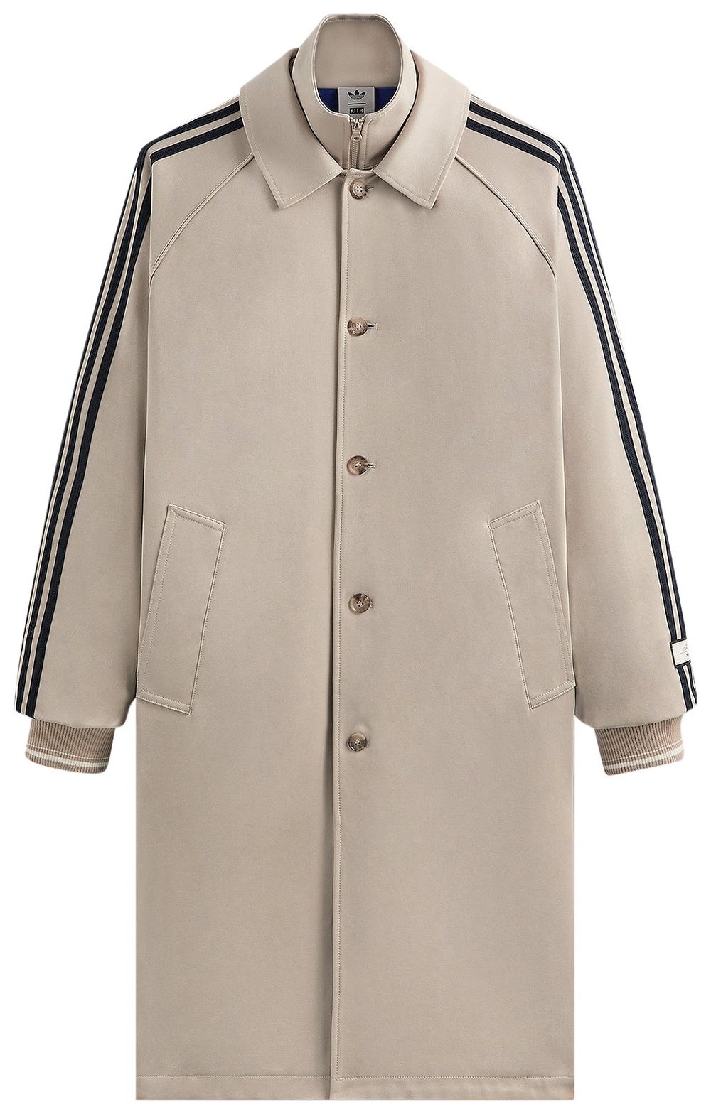 Buy Kith For Adidas Football Hybrid Trench Coat 'Beige' - JF3361 | GOAT