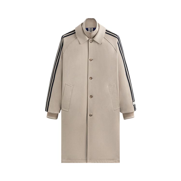 Buy Kith For Adidas Football Hybrid Trench Coat 'Beige' - JF3361 | GOAT